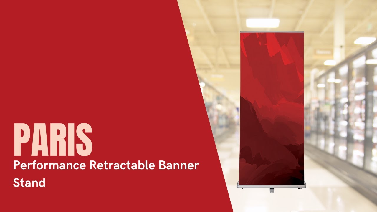PERFORMANCE Banner Stand Installation Tutorial - YouTube