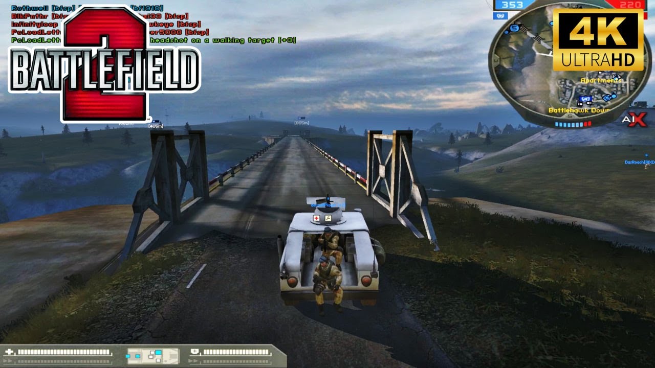 Battlefield 2 (2005) AIX Mod 50 vs 50 Full 4K gameplay - YouTube
