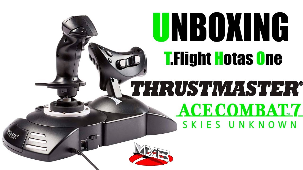 Unboxing T.Flight Hotas One Ace Combat 7: Skies Unknow Edition ...