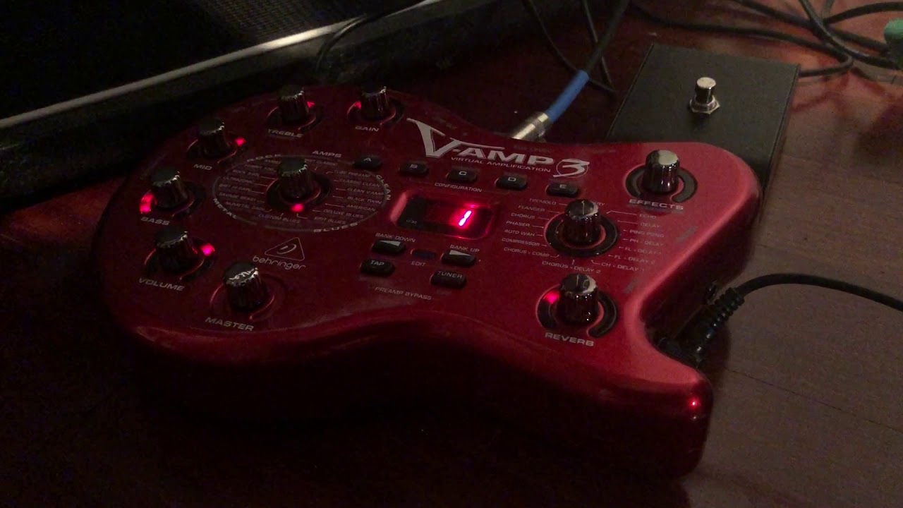 Behringer V-Amp 3 (Brit Blues) Demo - YouTube