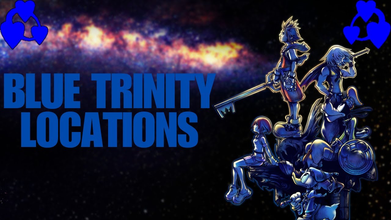 Kingdom Hearts 1.5 - Blue Trinity Locations - YouTube