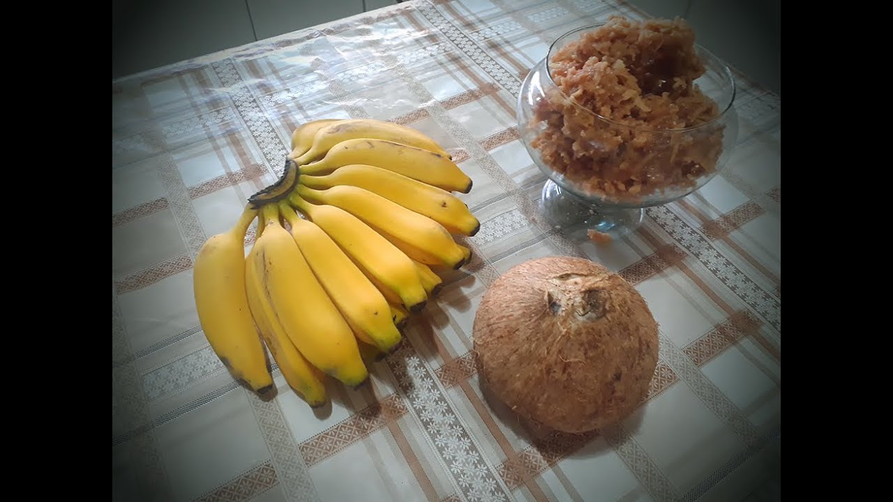 Cocada com banana. Não tem como resistir a esta delícia!😋 - YouTube