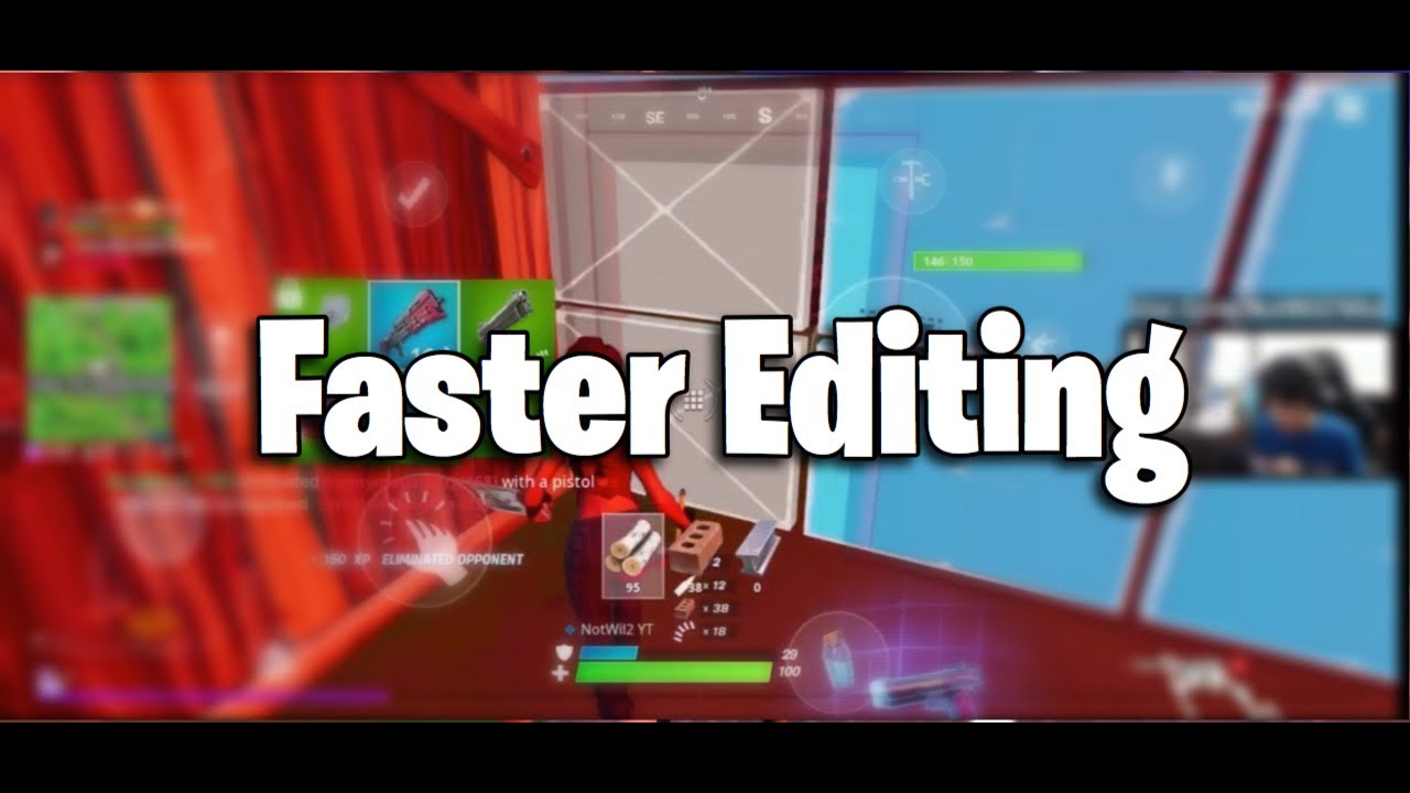 How To Improve Your Editing On Fortnite Mobile - YouTube