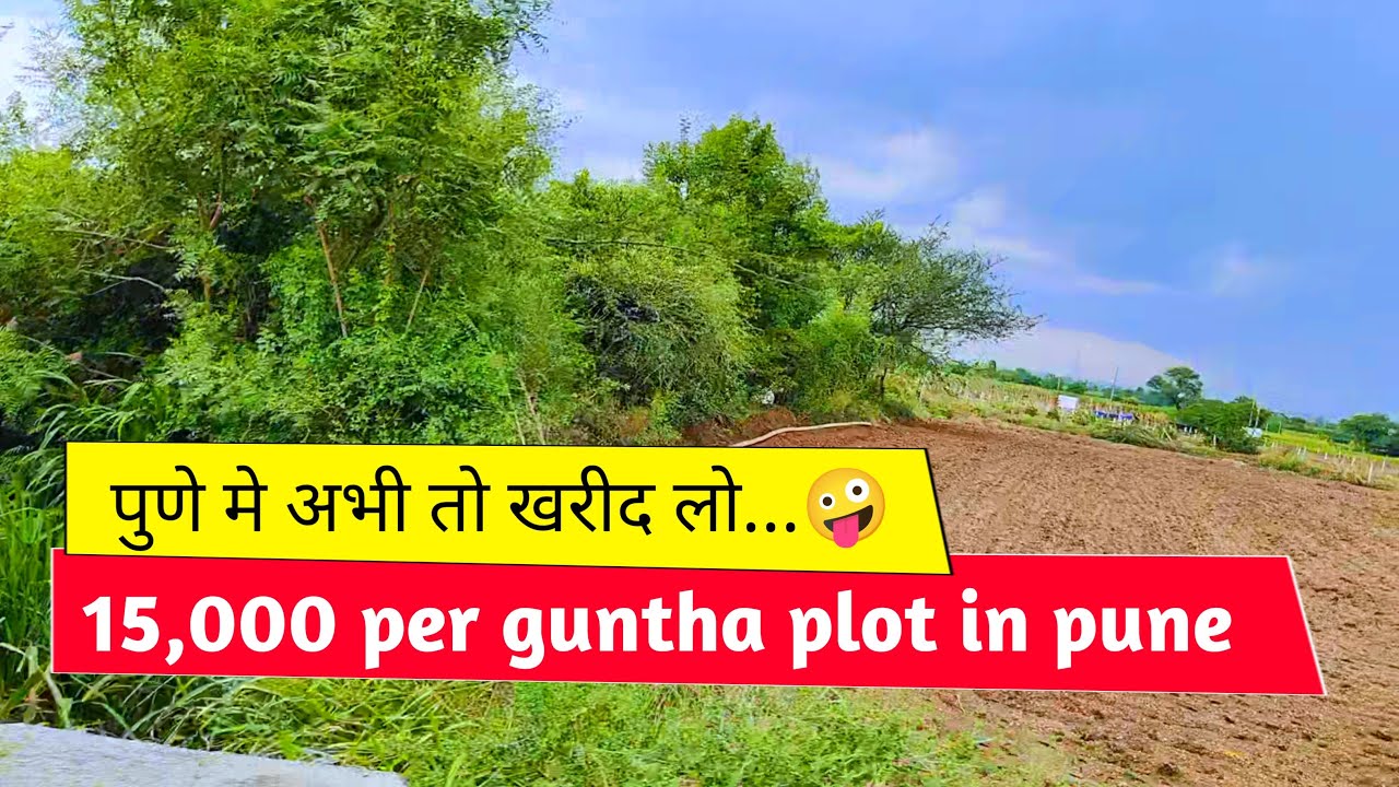 बघा आता खरेदी करा | 10000 per guntha plot in pune | 1 guntha NA plot in ...