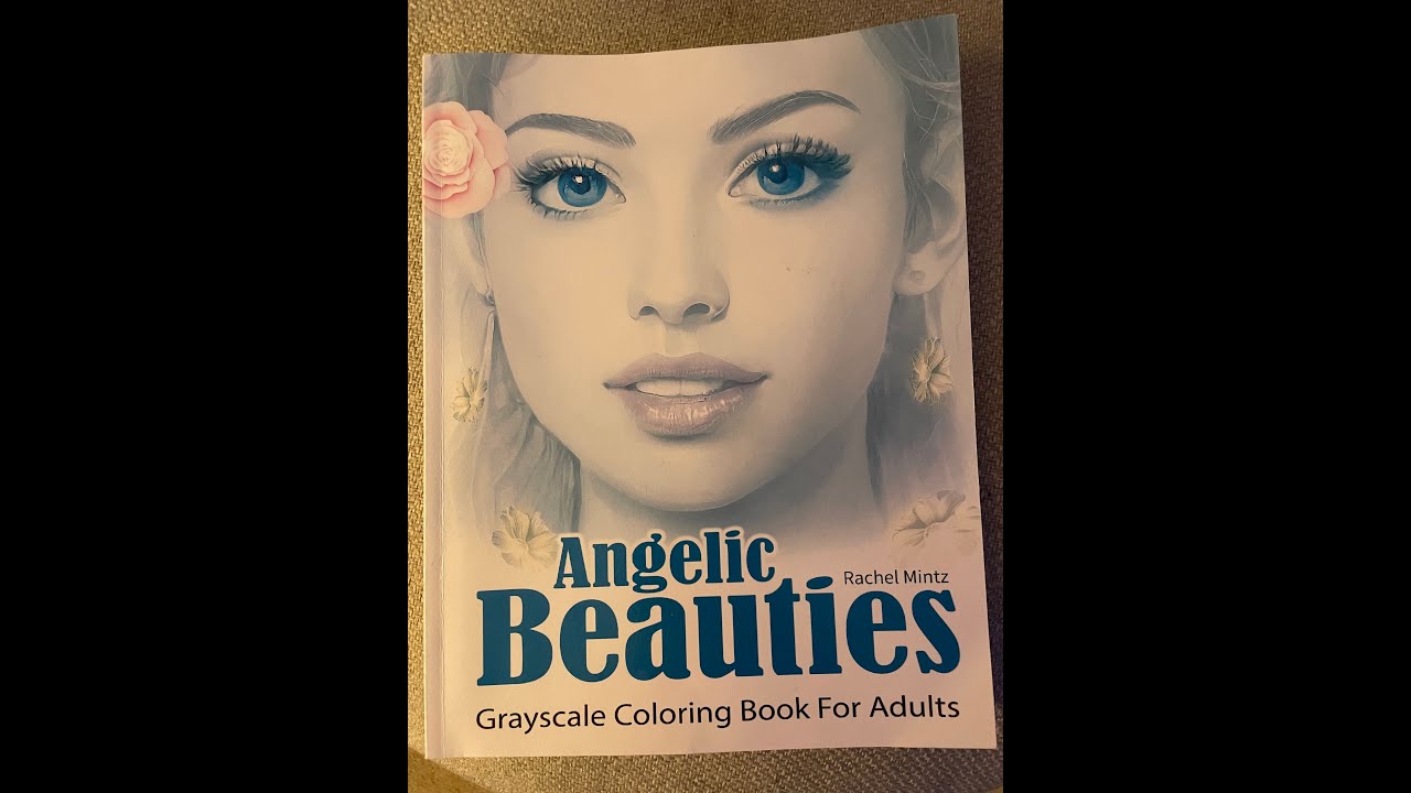 Angelic beauties by Rachel Mintz | Product review | Adult Colouring ...
