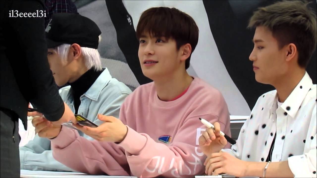 160426 NCT Fan sign JAEHYUN FOCUS - YouTube