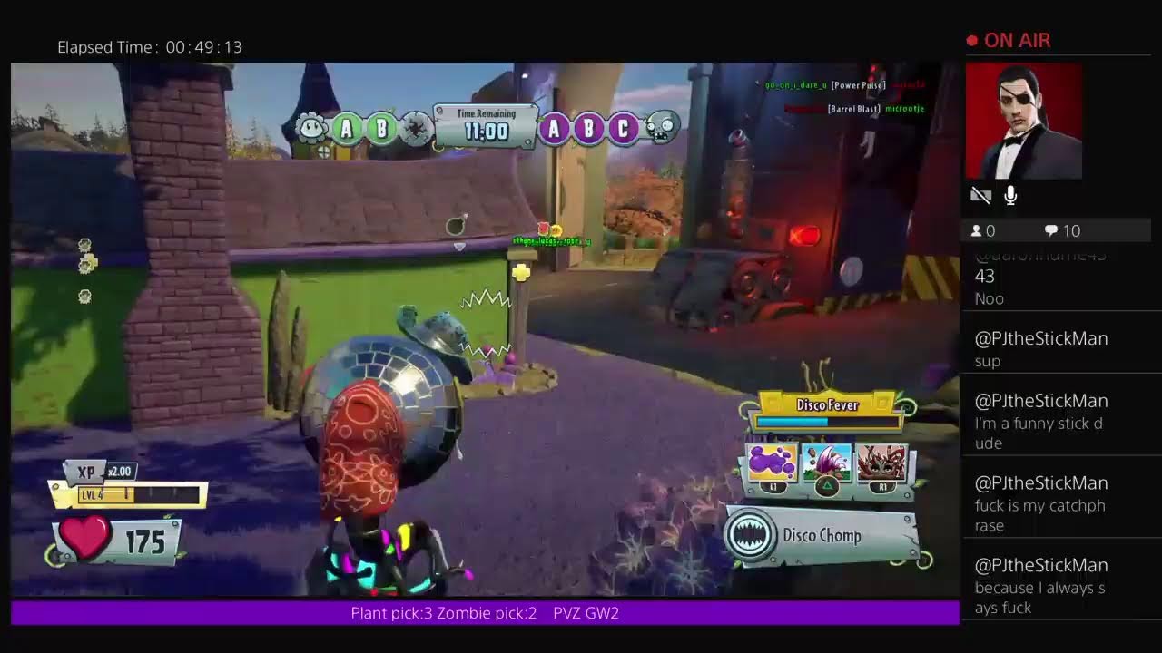 PVZ GW2 streaming to max rank plus 1v1 - YouTube