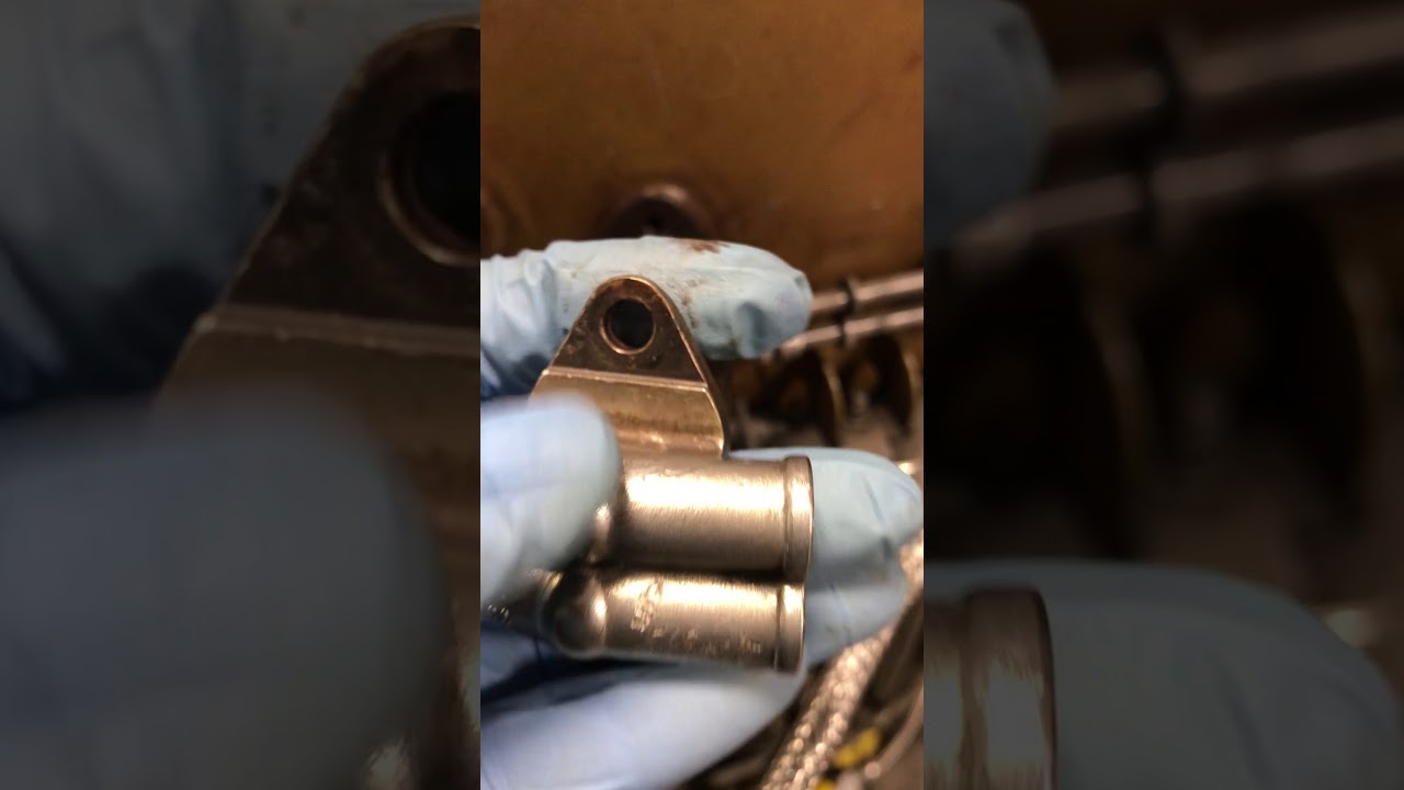 PT6 41 turbopropeller gas turbin engine simplex fuel nozzle removel ...