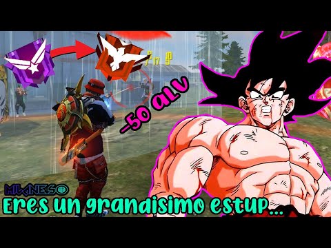 NUNCA HAGAS ESTO EN FREE FIRE SI QUIERES LLEGAR A HEROICO - MILANESO FREE FIRE