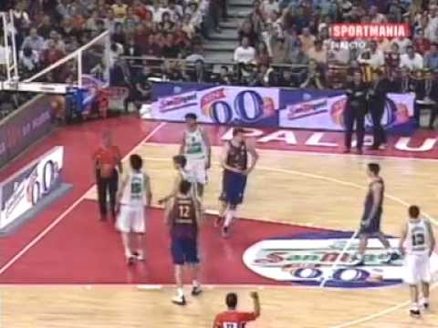 Euroliga Final Four 2003 - FC Barcelona vs Benetton Treviso (1ª parte ...