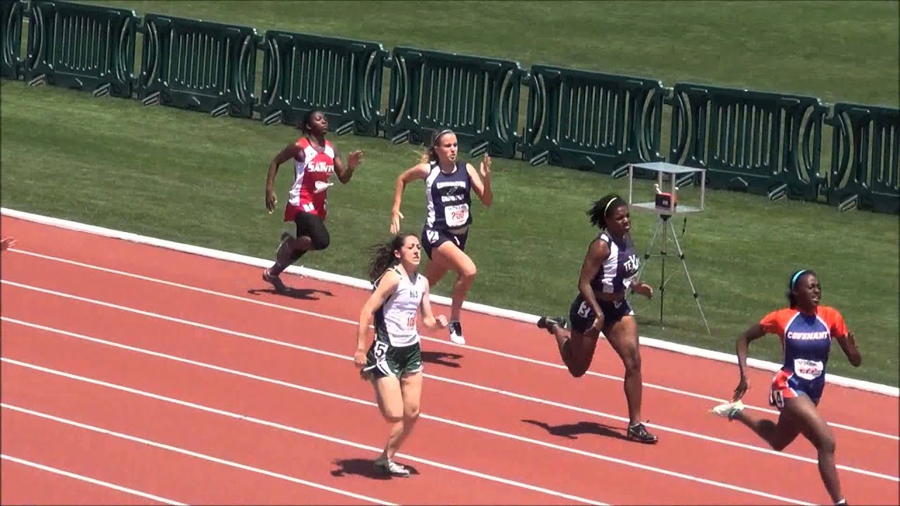 2013 TAPPS State Track Meet 200 Meter Run - Morgan - YouTube
