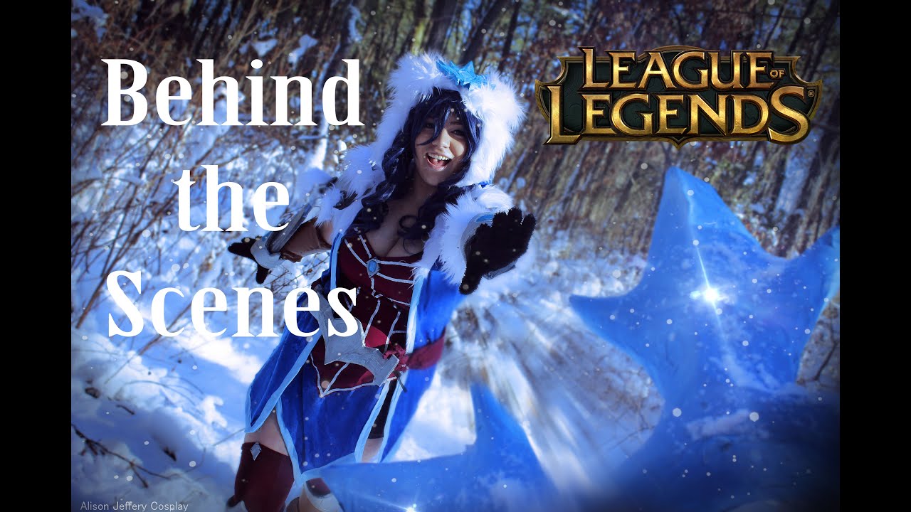 Snowstorm Sivir Photoshoot BTS - YouTube
