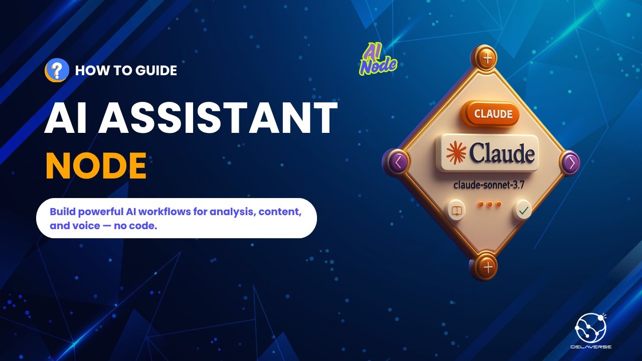 AI Assistant Node — How to Guide - YouTube