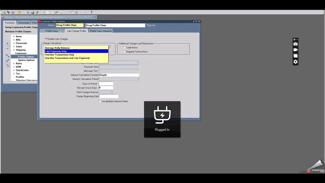 Oracle EBS : Order Management :Define Profile Class for Customer. - YouTube