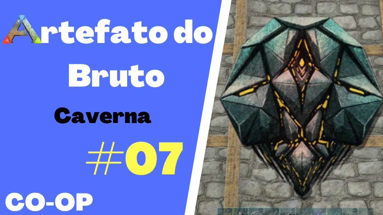 ARTEFATO DO BRUTO - CAVERNA #07 - THE ISLAND /COOP/ ARK SURVIVAL ...