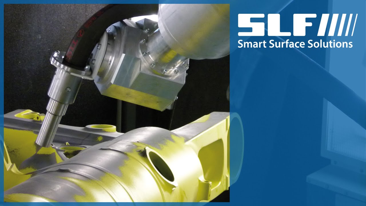SLF blasting robot ReCo-Blaster description - English - YouTube