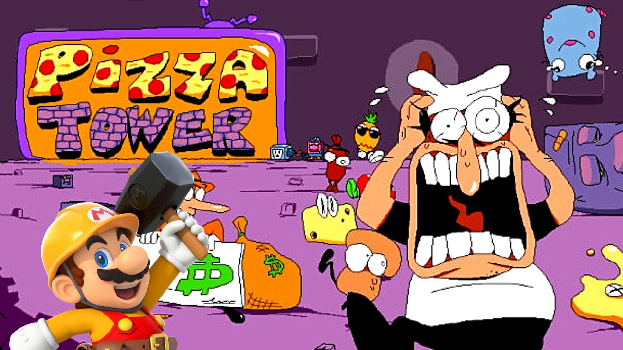 Super Mario Maker 2 🔧 Pizza Tower 🔧 Toad Test - YouTube