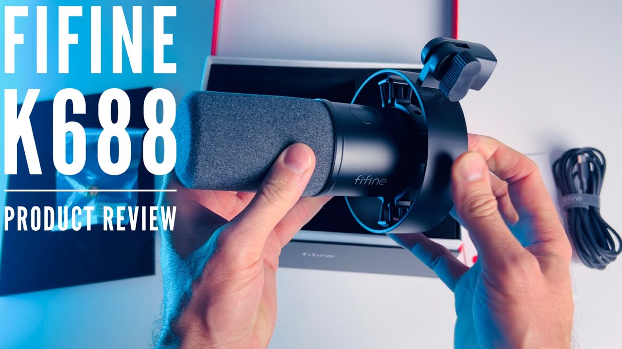 FIFINE K688 Dynamic Microphone Product Review - YouTube