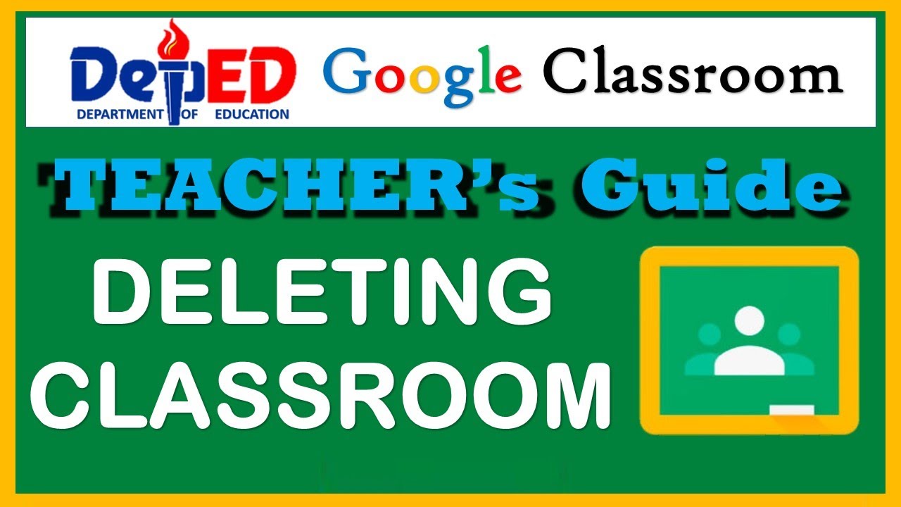 DELETE A CLASS In Google Classroom YouTube delete-a-class-in-google-classroom-youtube