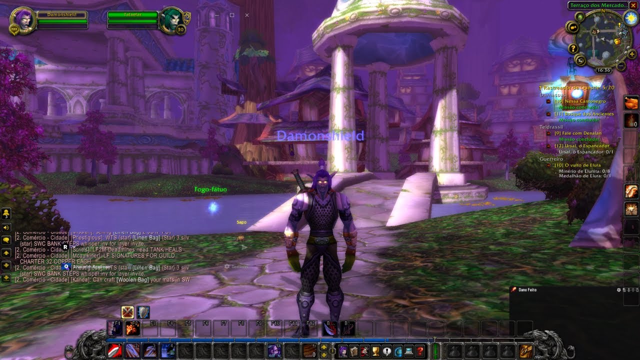 WoW Classic 20º Aniversário | Reino: Nightslayer - Upando Night Elf #05 ...