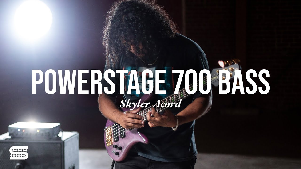 PowerStage 700 Bass | Skyler Acord Artist Feature - YouTube