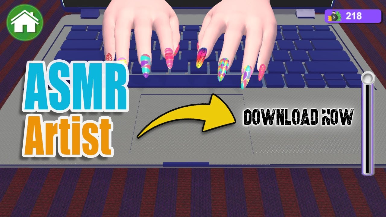 ASMR 🤑ARTIST Game-play | Most Relaxing Video 😍 | Oddly Satisfying World ...