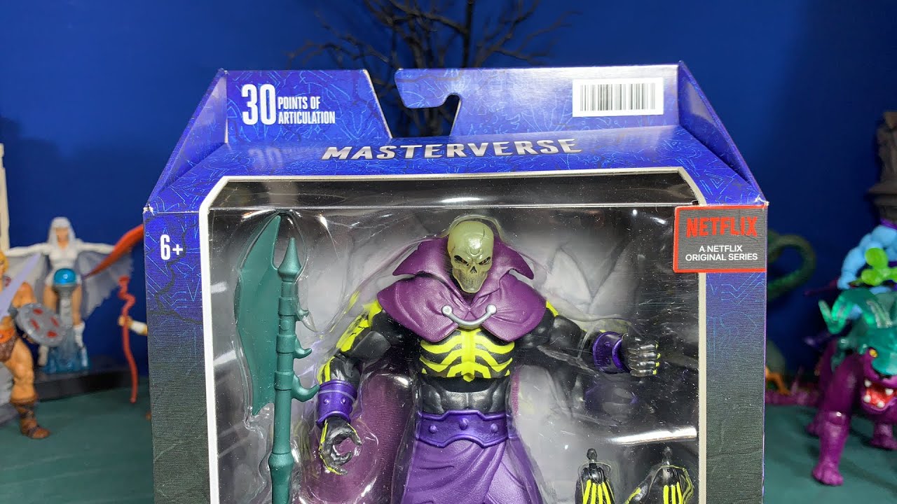 ScareGlow Masterverse Masters of the Universe figure review - YouTube