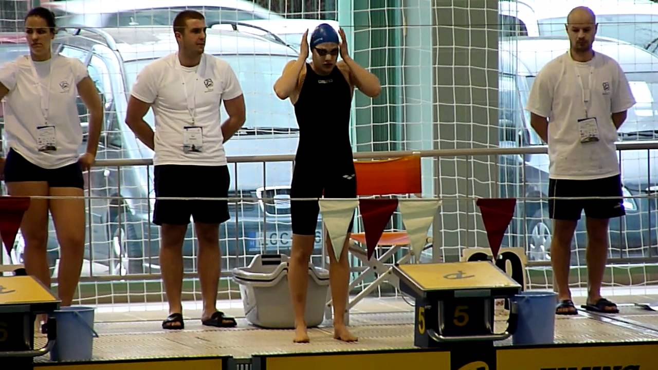 2012 04 01 Hungarian Swimming Championship Debrecen Women's 50m ...