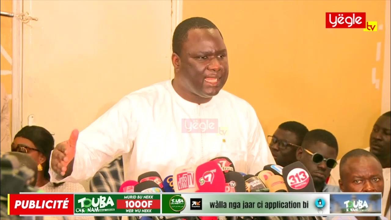 CONFERENCE DE PRESSE DE DETHIE FALL... - YouTube