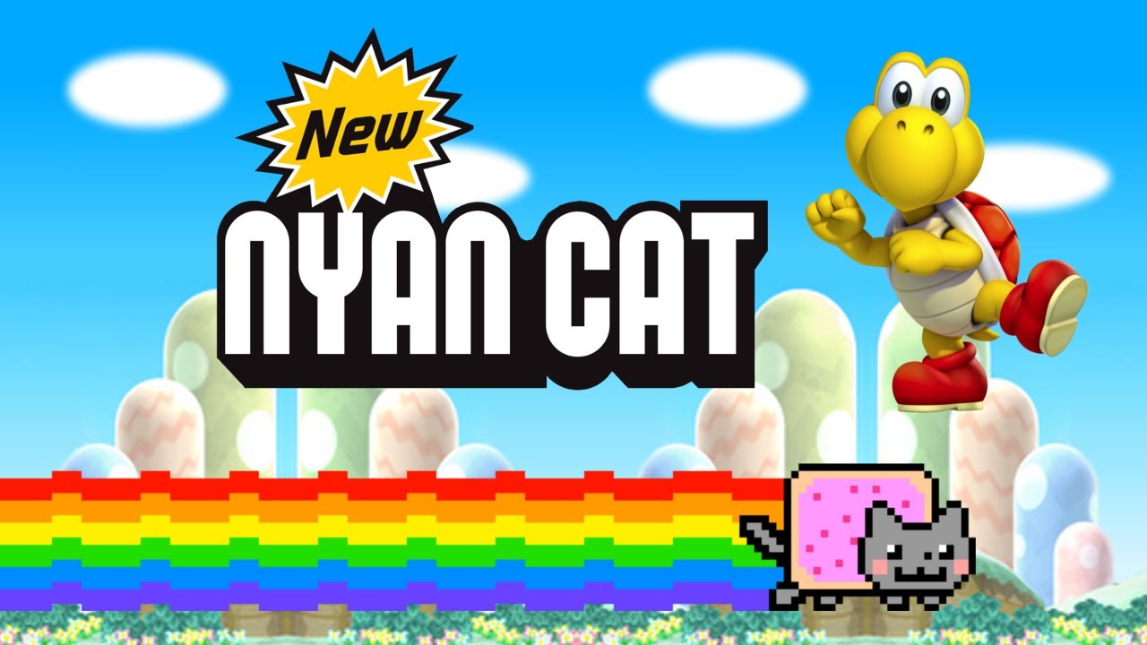 Baaah! Cat - Nyan Cat with New Super Mario Bros. instruments - YouTube