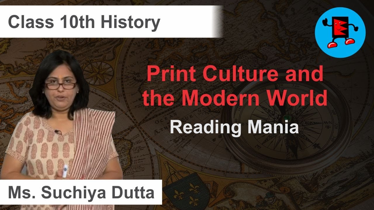 CBSE Class 10 History Print Culture and the Modern World Reading Mania ...