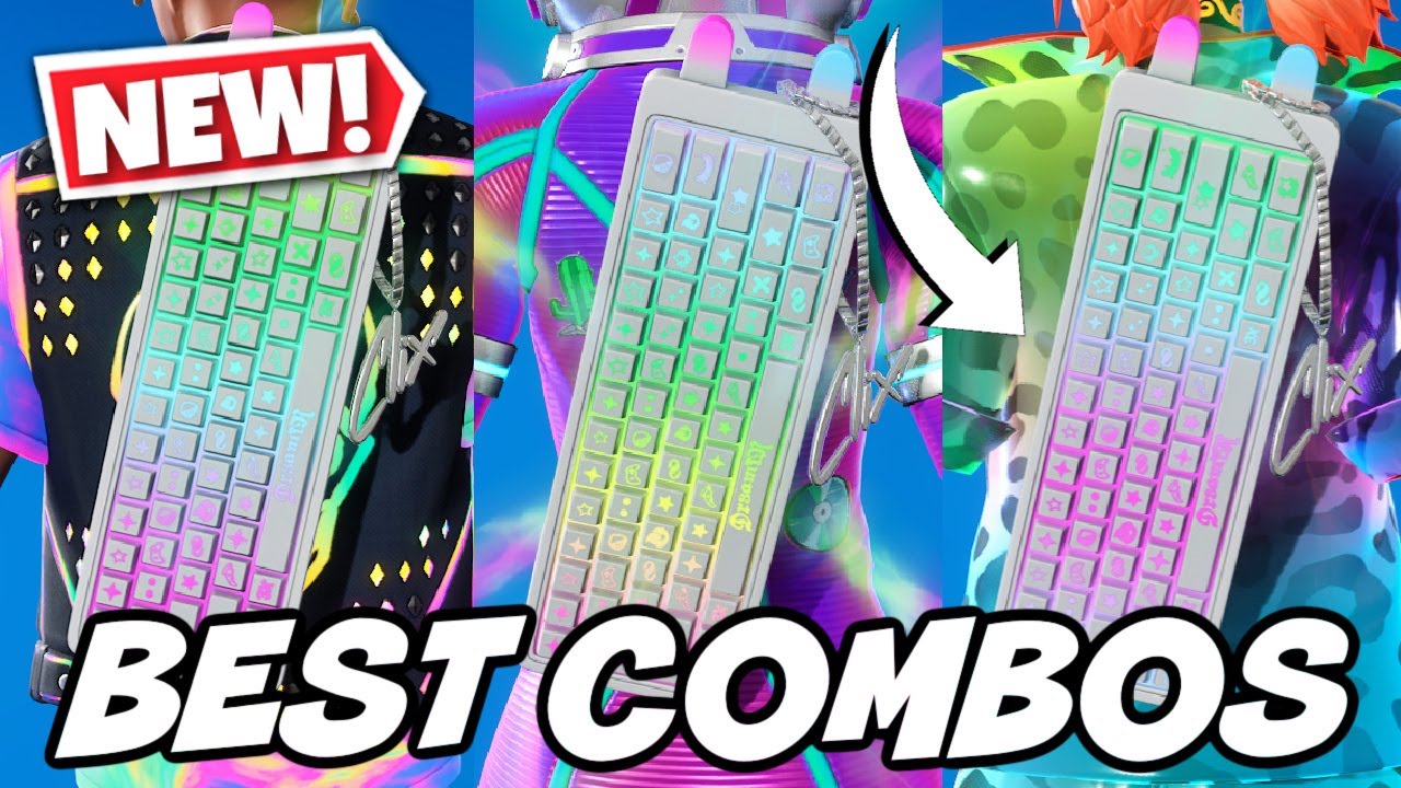 BEST COMBOS FOR *NEW* CLIXY KEYS BACKBLING! - Fortnite - YouTube