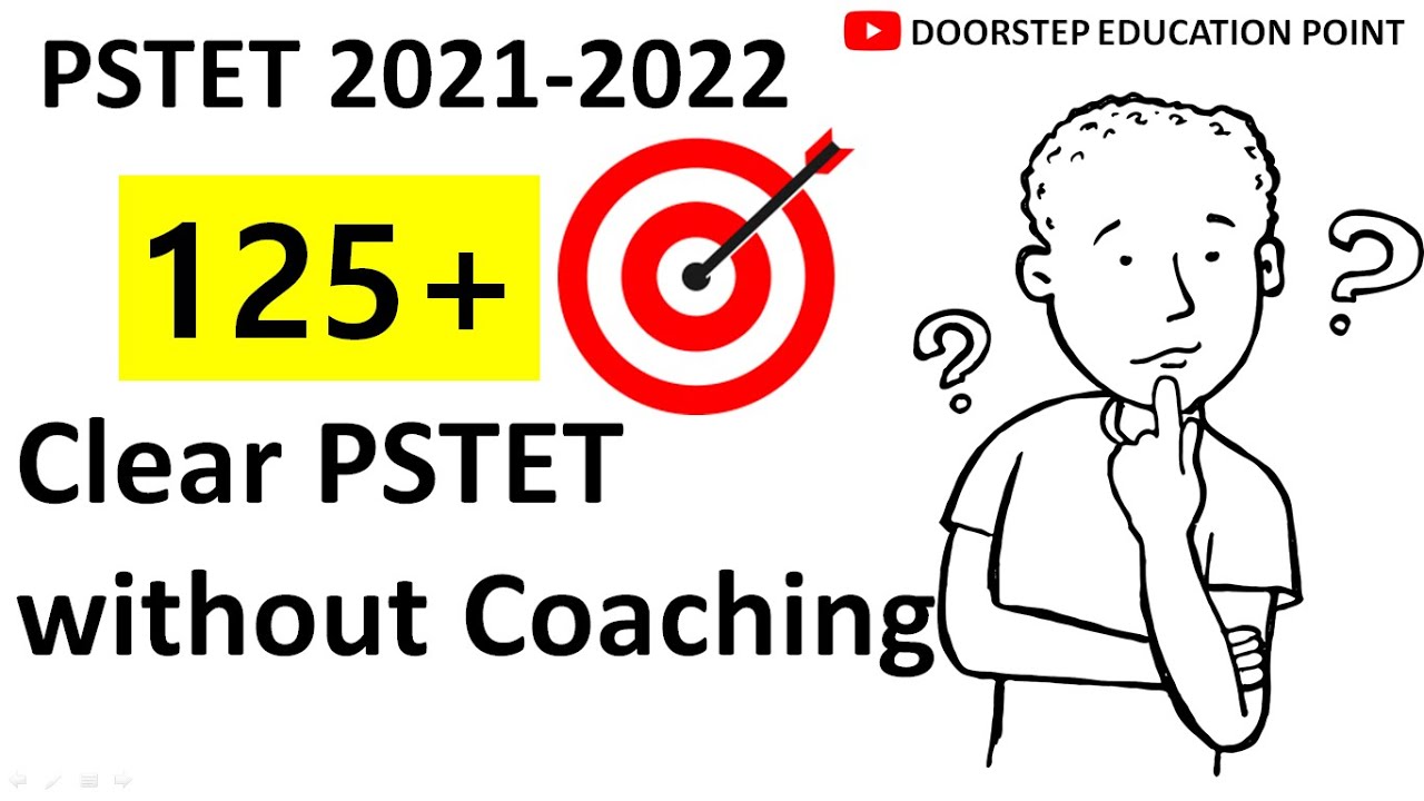 PSTET Preparation Strategy 2021-2022| Crack PSTET without Coaching ...