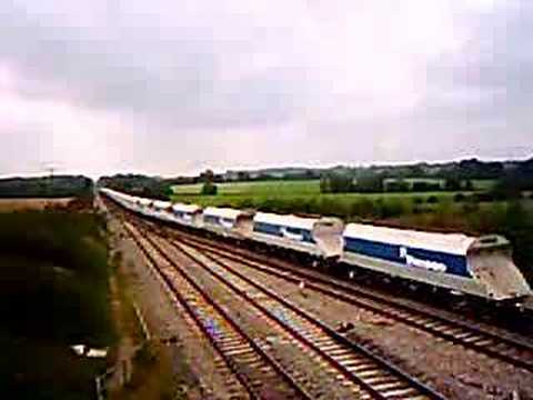 FOSTER YEOMAN 59 WITH JUMBO STONE TRAIN - YouTube