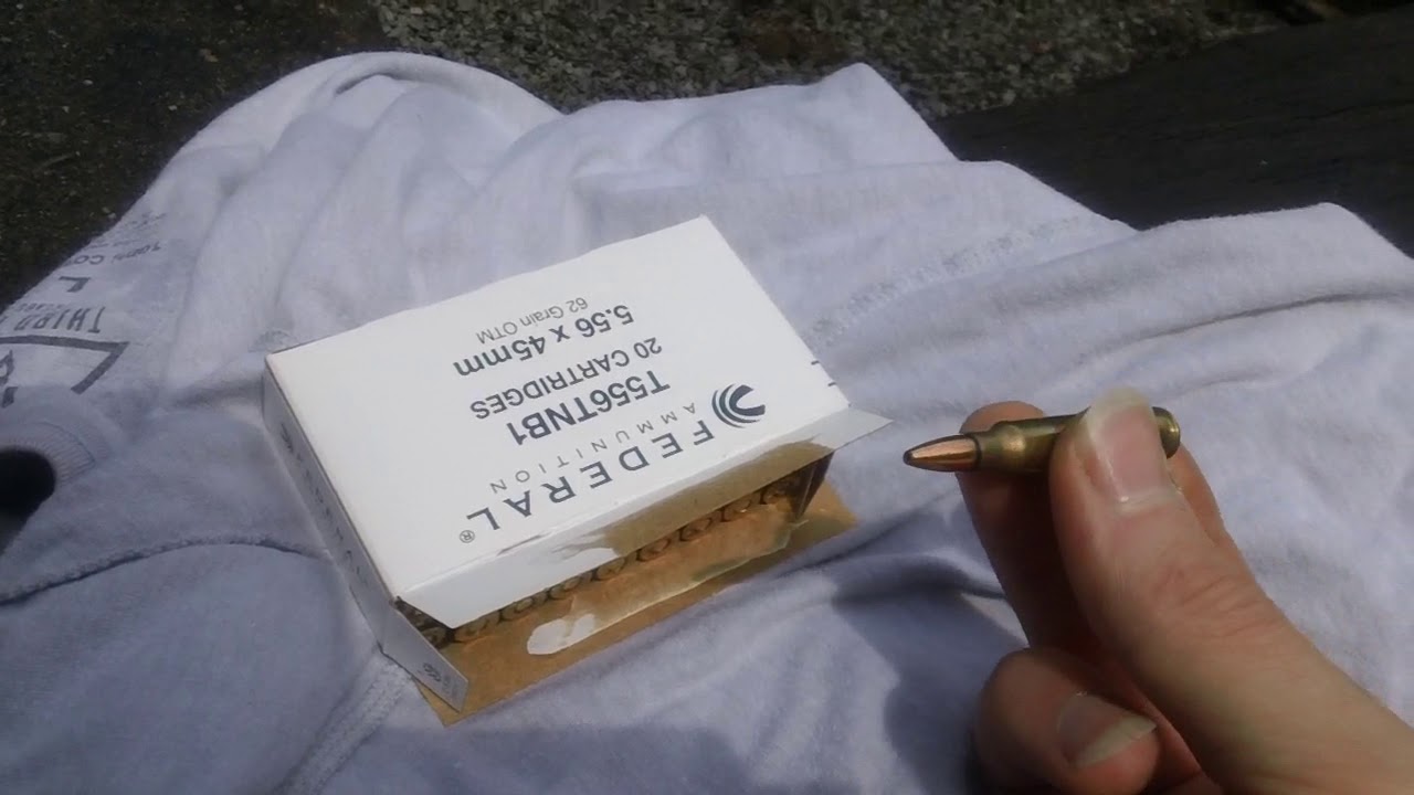 MK318 Mod 0 (Federal T556TNB1) - YouTube