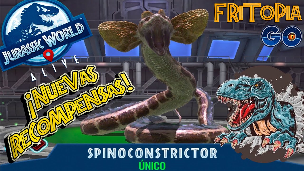 ⚔️Jurassic World Alive 2.2⚔️¡Semana TROODON!🐍SPINOCONSTRICTOR y nuevas ...