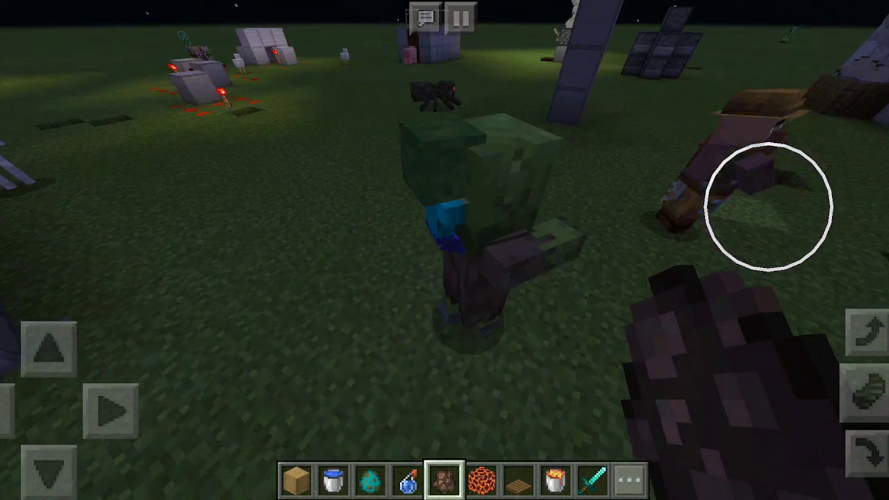 A New mob Minecraft? Minecraft baby zombie riding a zombie villager ...