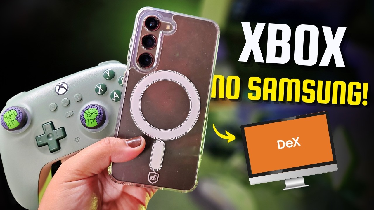 XBOX no MODO SAMSUNG DEX funciona? 🎮| Testando o XBOX GAMEPASS no ...