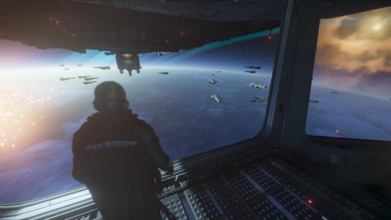 Helldivers 2 - Ship view of Malevelon Creek - YouTube