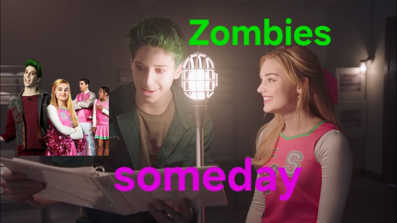 SOMEDAY ( FROM DISNEY'S ZOMBIES ) REACTION #zombies #disney - YouTube