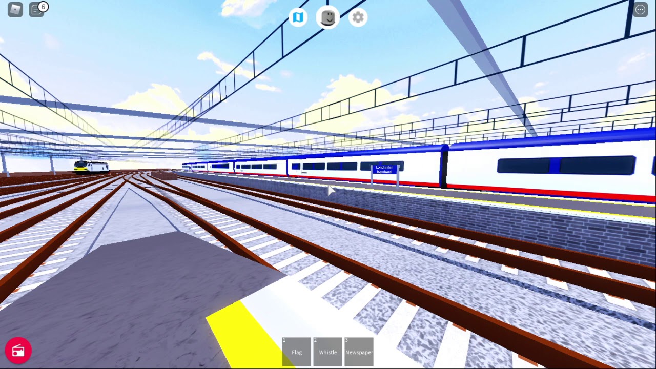 MTG Roblox *BIG UPDATE* Class 373 departing Lonchester Isembard - YouTube