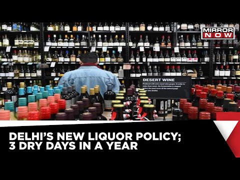 Delhi's New Liquor Policy: Delhi Government Cuts Down Dry Days From 21 To 3