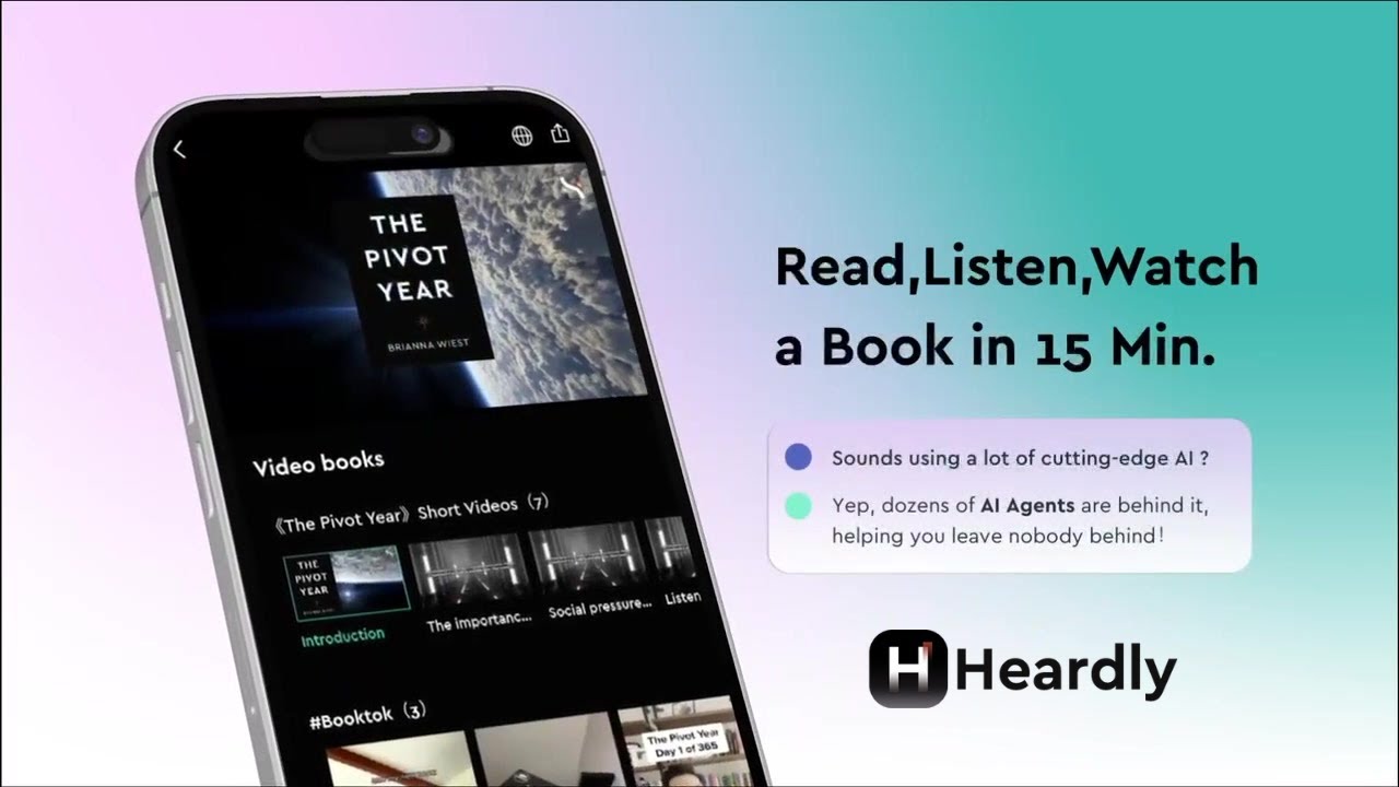 Read Any Book in 5 Minutes? | Heardly App - YouTube