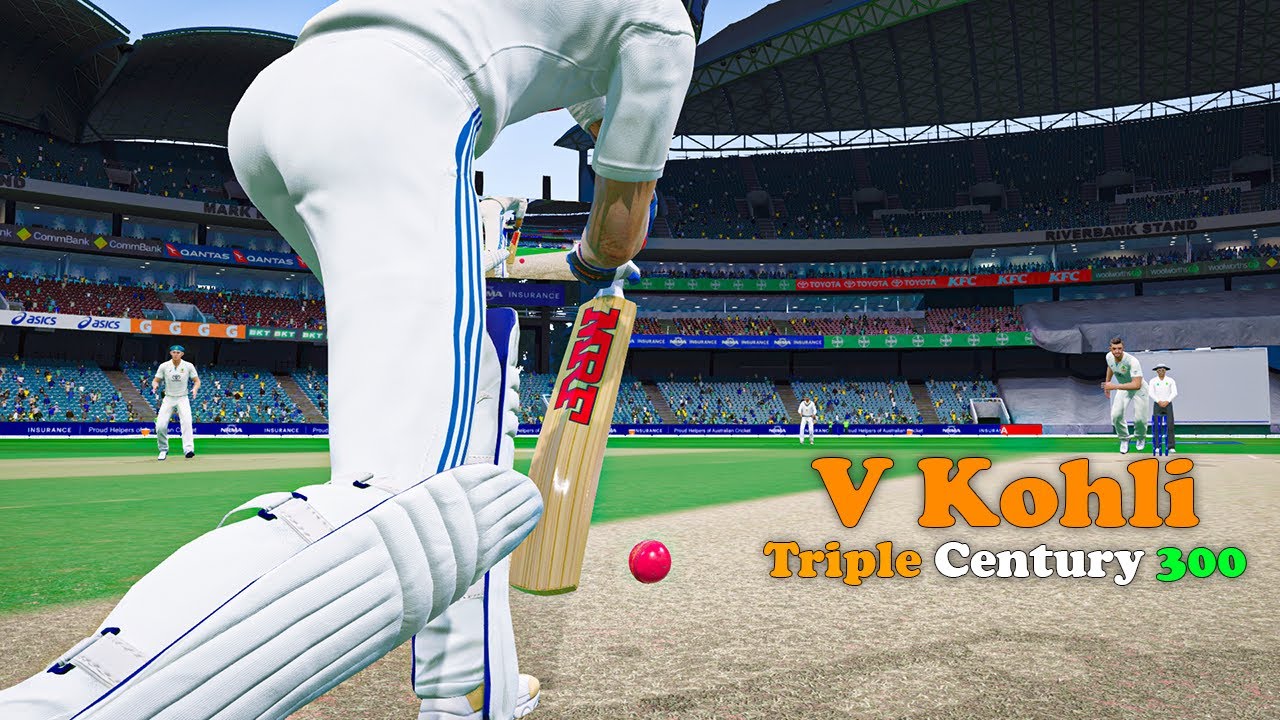 VIRAT KOHLI Triple Century in TEST Cricket 🏏 | Against Australia 🦘🌏 ...