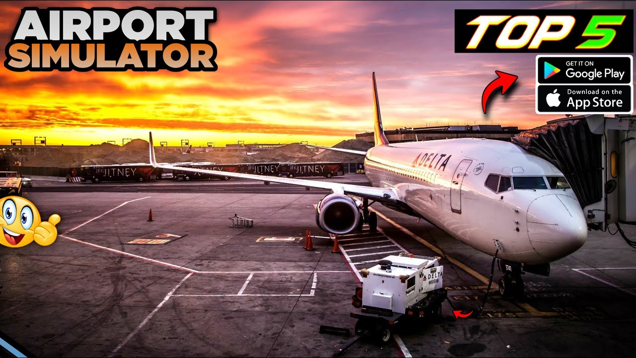 The BEST Free ATC Simulator for Android & iOS // Aeroplane Handling Games 2023 // 3D SHIVA - YouTube
