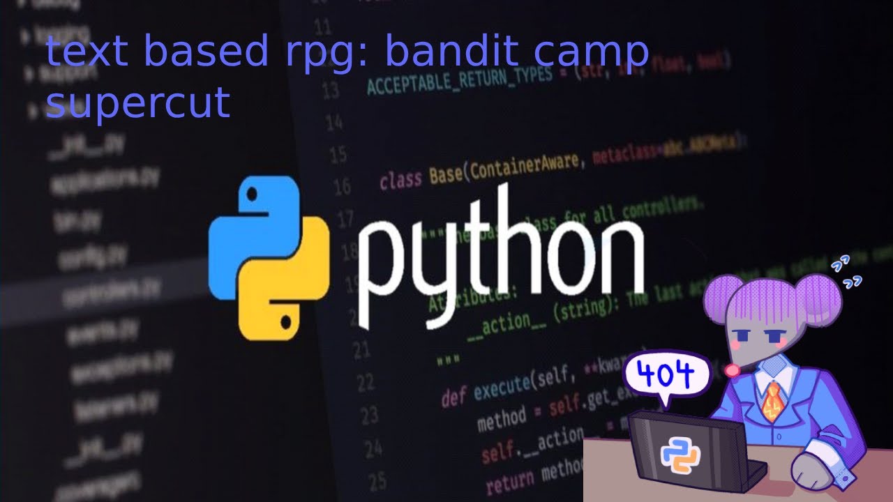 Text Based RPG: Bandit Camp Supercut - YouTube