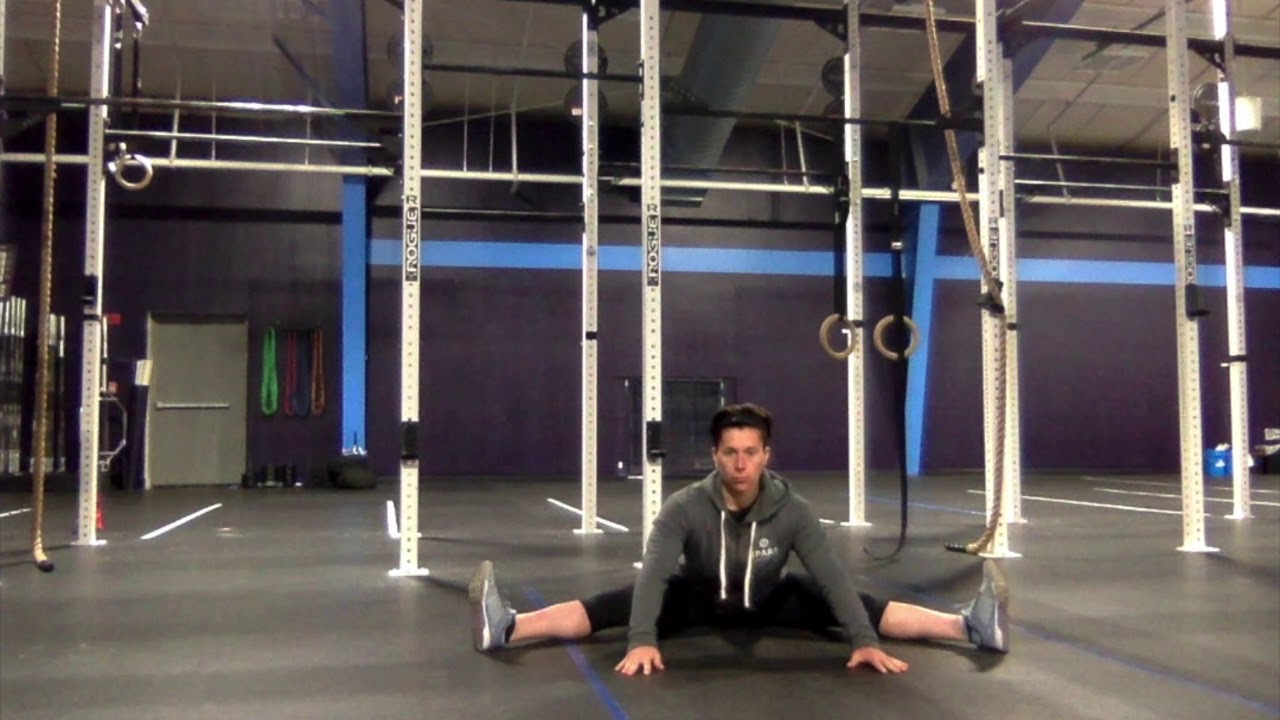Straddle Stretch - YouTube