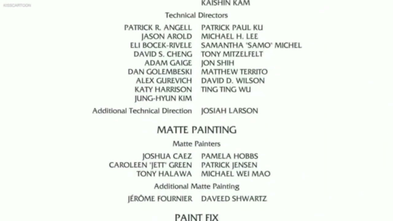 Madagascar 2 end credits reversed filter - YouTube