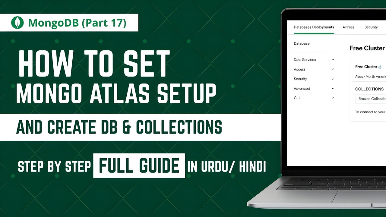Mongodb Part 17 Mongodb Atlas Account Setup Database Aur Collection 6240