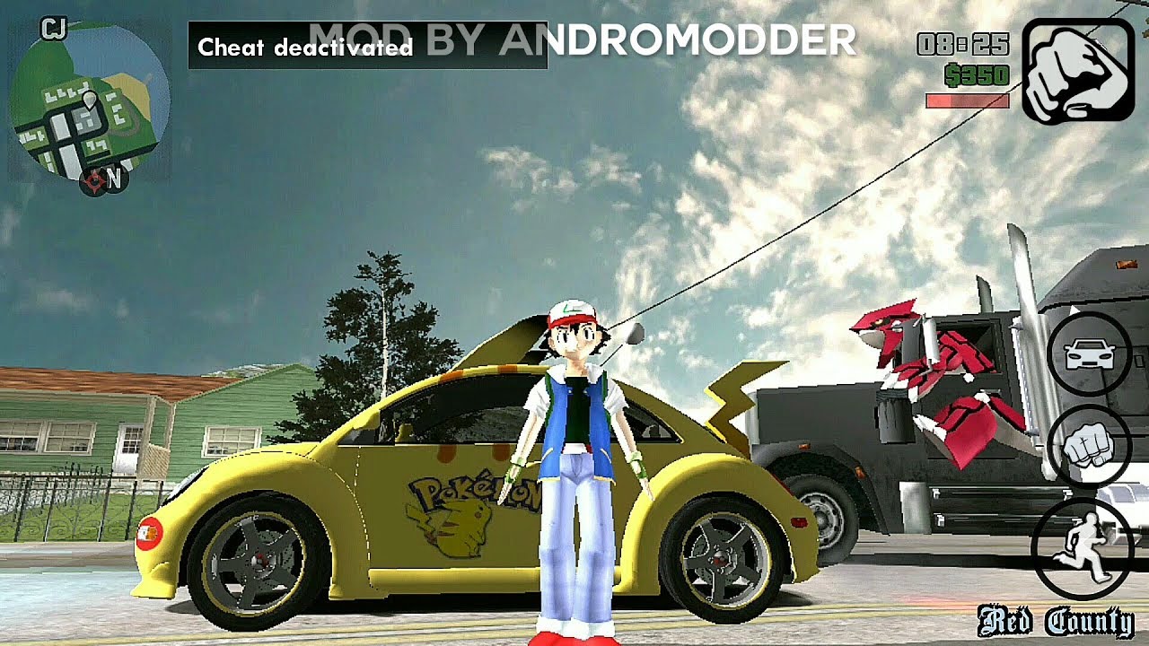 [18 Mb] Gta SA: Pokemon ModPack with Powers for ANDROID {by ANDROMODDER ...